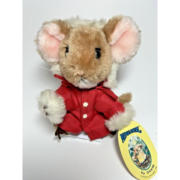 Dakin | Toys | Vintage 981 Dakin Santa Merry Mouse Plush Christmas ...